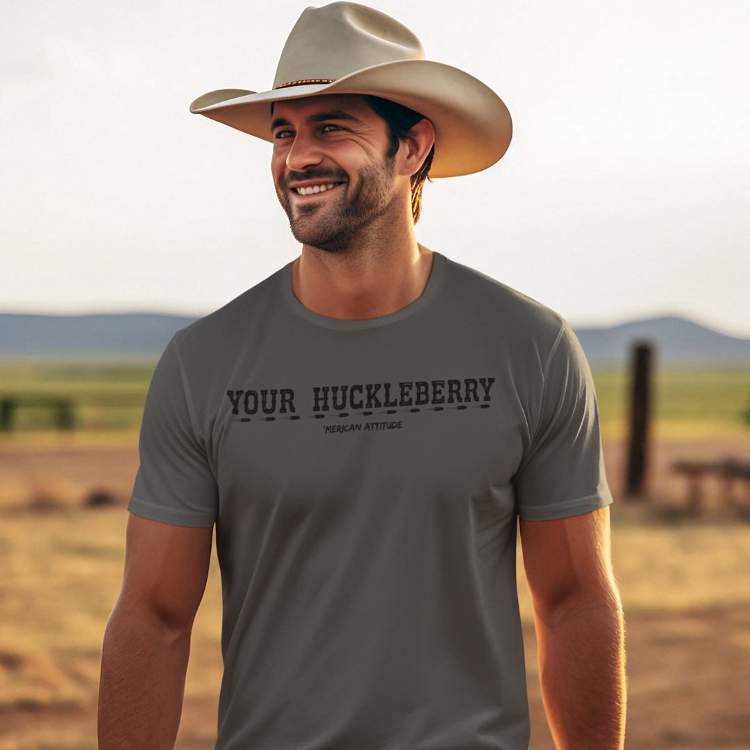 Your Huckleberry T-Shirt – 'Merican Attitude
